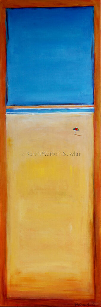 Rothko at the Beach - Karen Watson-Newlin